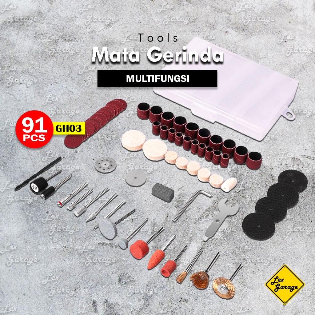 Jual Mata Gerinda Mini Grinder Set Bor Mini Grinda Tangan Mini Die ...