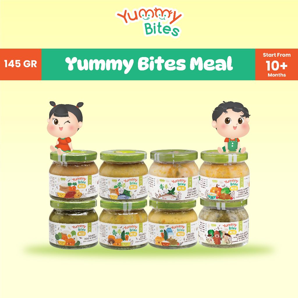 Jual Yummy Bites Meal Step 3/ 145 GR/ Makanan Bayi/ MPASI Baby | Shopee ...