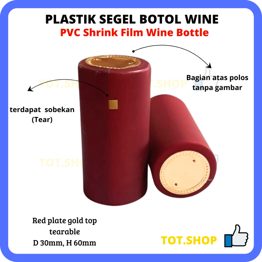 Jual [10-PCS] Bottle Cap Plastik Segel Botol Wine Segel Plastik Tutup ...