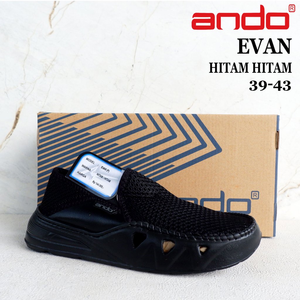 Jual Sepatu ANDO pria - size 39-43 - EVAN & SPEDEY & AIR CLIMBER ...