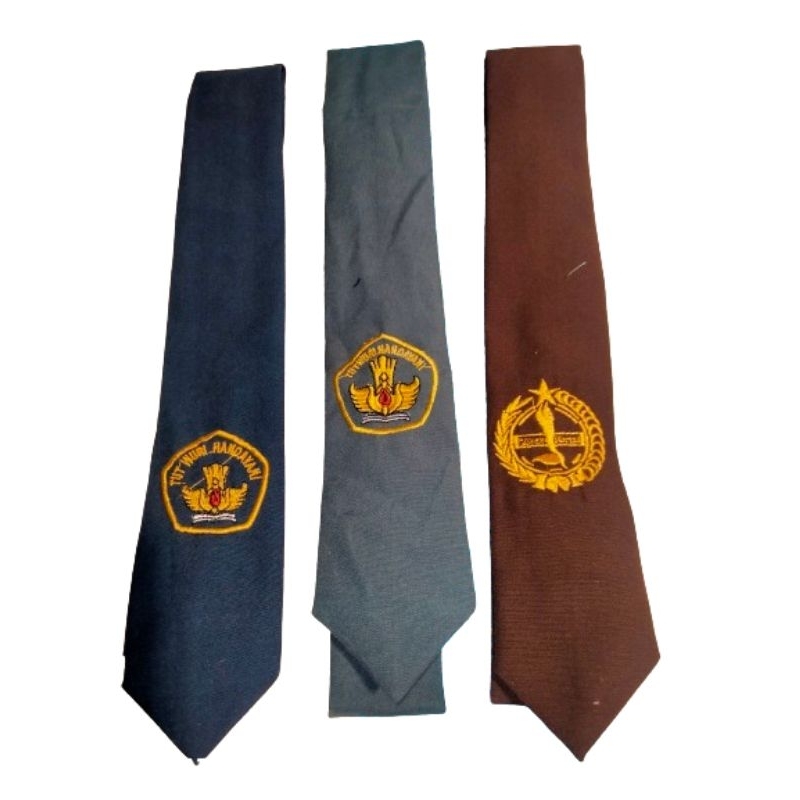 Jual Dasi SMP SMA Pramuka bordir isi 10 pcs | Shopee Indonesia