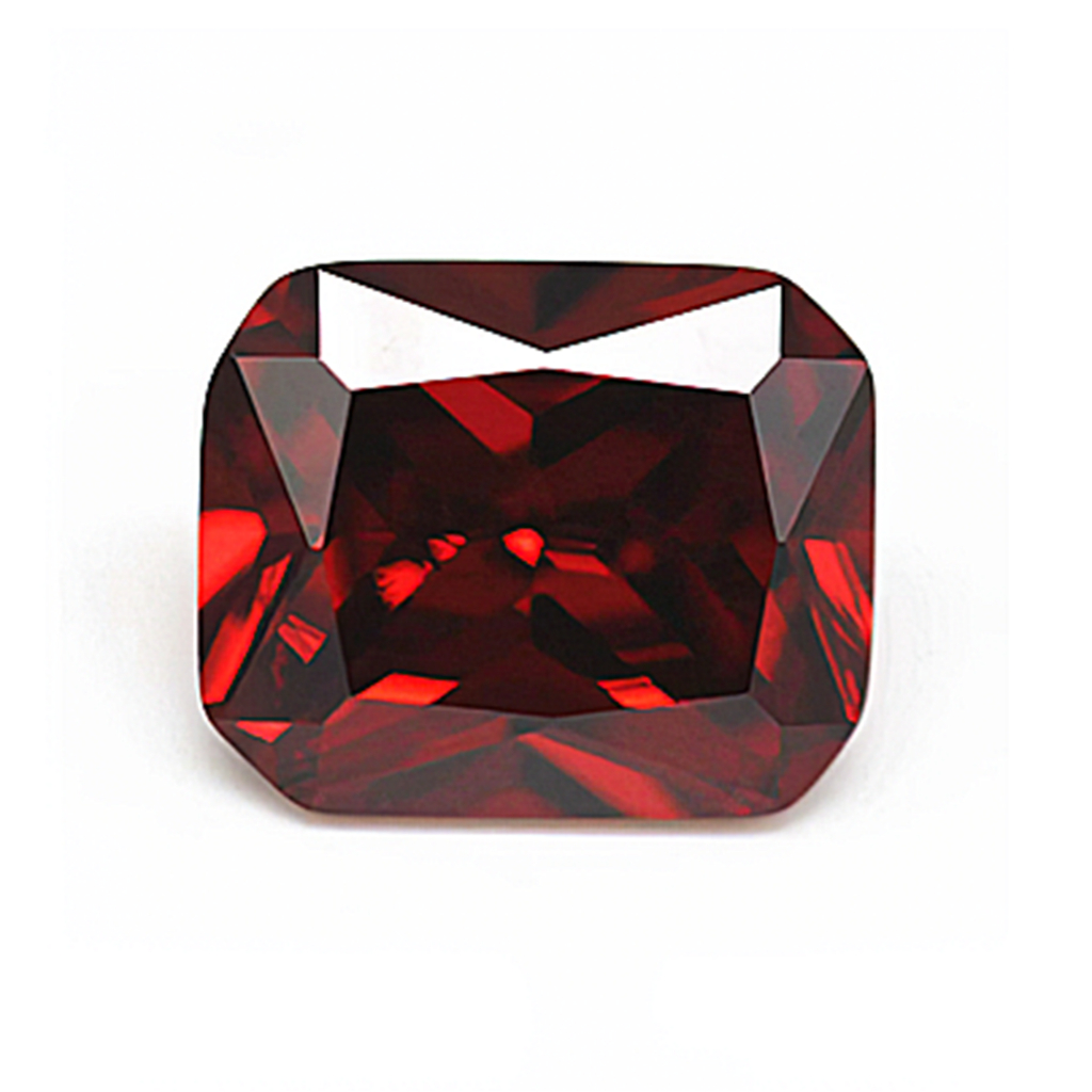 Jual Batu Permata Cubic Zircon American Diamond Cutting Octagon Kotak ...