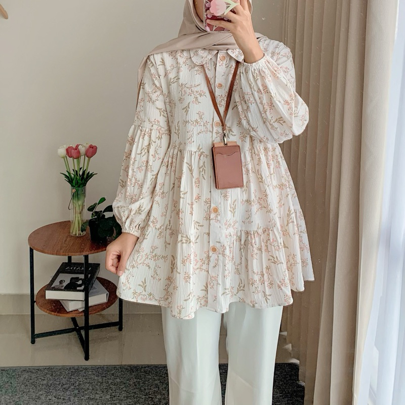 Jual DYANDRA TUNIK | tunik motif | blouse tunik | atasan tunik motif ...