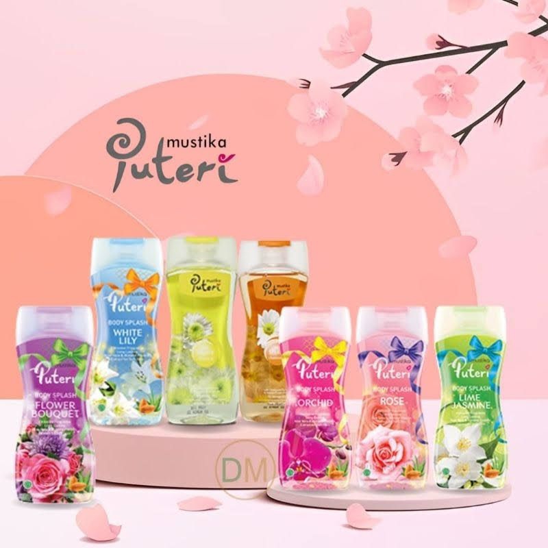 Jual Mustika Putri Body splash Cologne Super Parfume 135 ml | Shopee ...