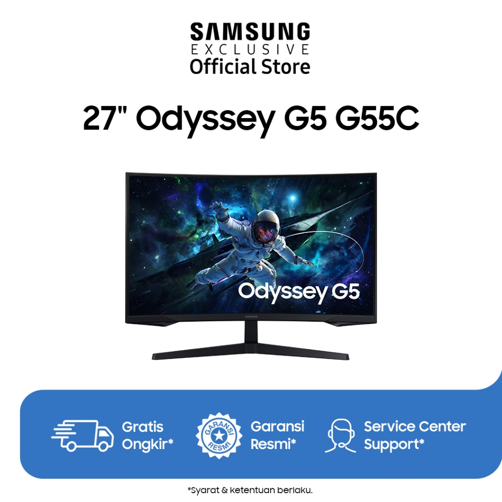 Jual Samsung Odyssey G5 G55C | Shopee Indonesia