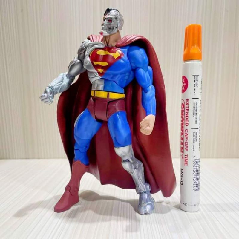 Jual Mainan figure superman cyborg super cyborg classic seriesTinggi 17 ...