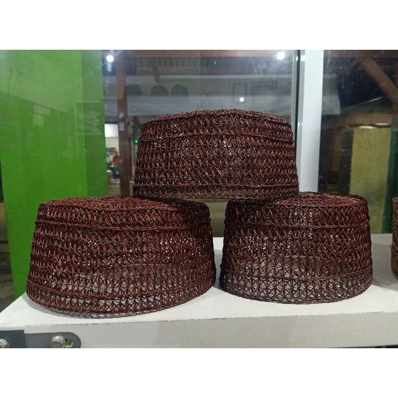 Jual Peci Rotan/Songkok Rotan/Kopiah Rotan | Shopee Indonesia