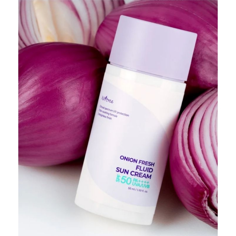 Jual ISNTREE onion fresh fluid sun cream 50ml | Shopee Indonesia
