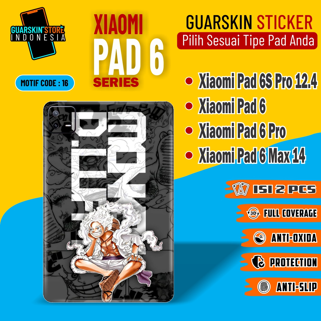 Jual Guarskin Skin Protector Xiaomi Pad 6 / Pad 6 Pro / Pad 6S Pro ...
