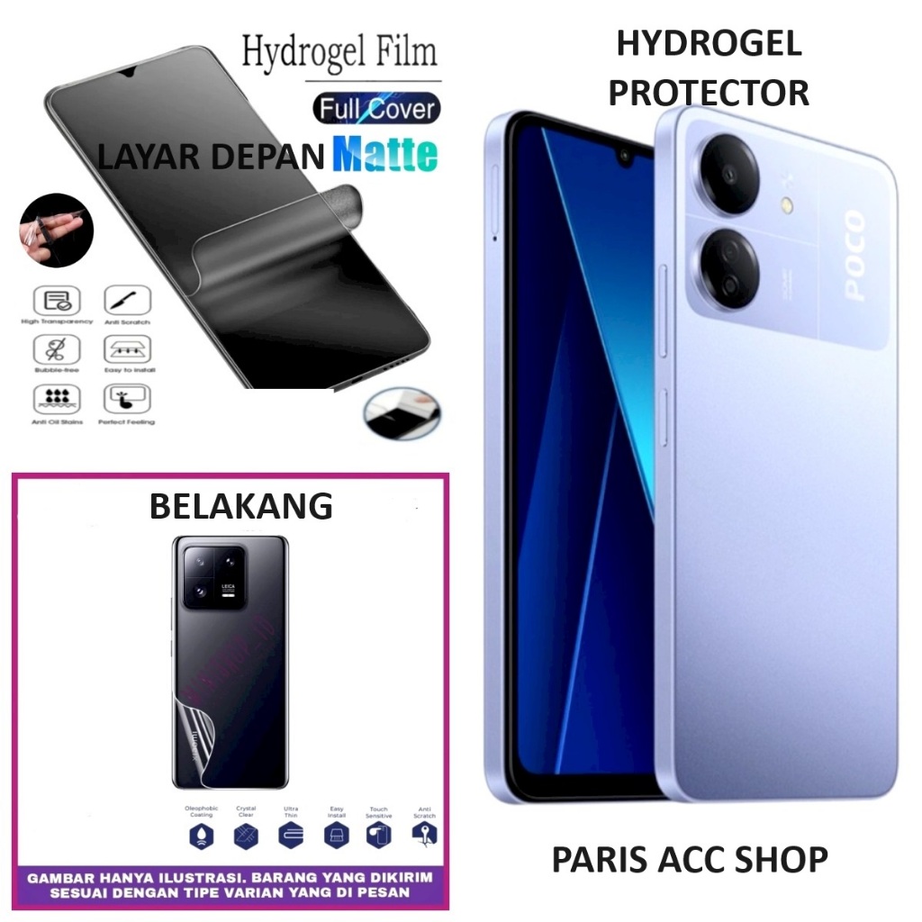 Jual TECNO SPARK 20 PRO SPARK 20 PRO + SPARK 20C SPARK 20 NFC FULLSET 2IN1 ANTI GORES HYDROGEL ...