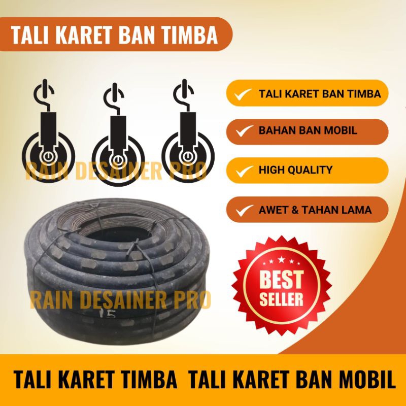 Jual Tali Karet Ban Meteran - Tali Karet Timba Sumur - Tali Timba ...