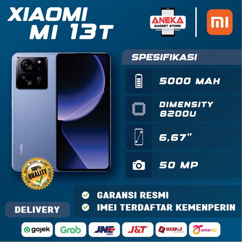 Jual Mi 13T 12GB/256GB Garansi Resmi Xiaomi | Shopee Indonesia
