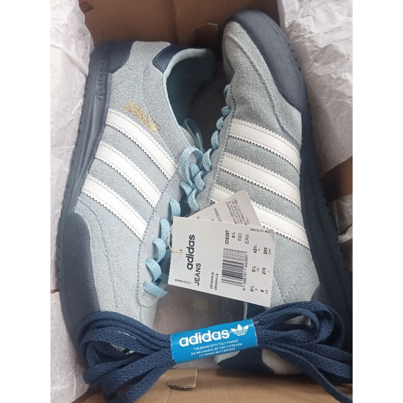 Jual Adidas Jeans blue ice 100% original | Shopee Indonesia