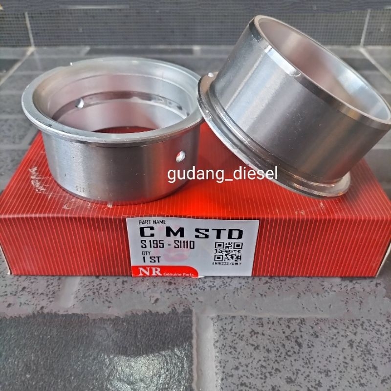 Jual Main Bearing/Metal Duduk S195-S1110 Standard NR (1set/2pcs) | Shopee Indonesia
