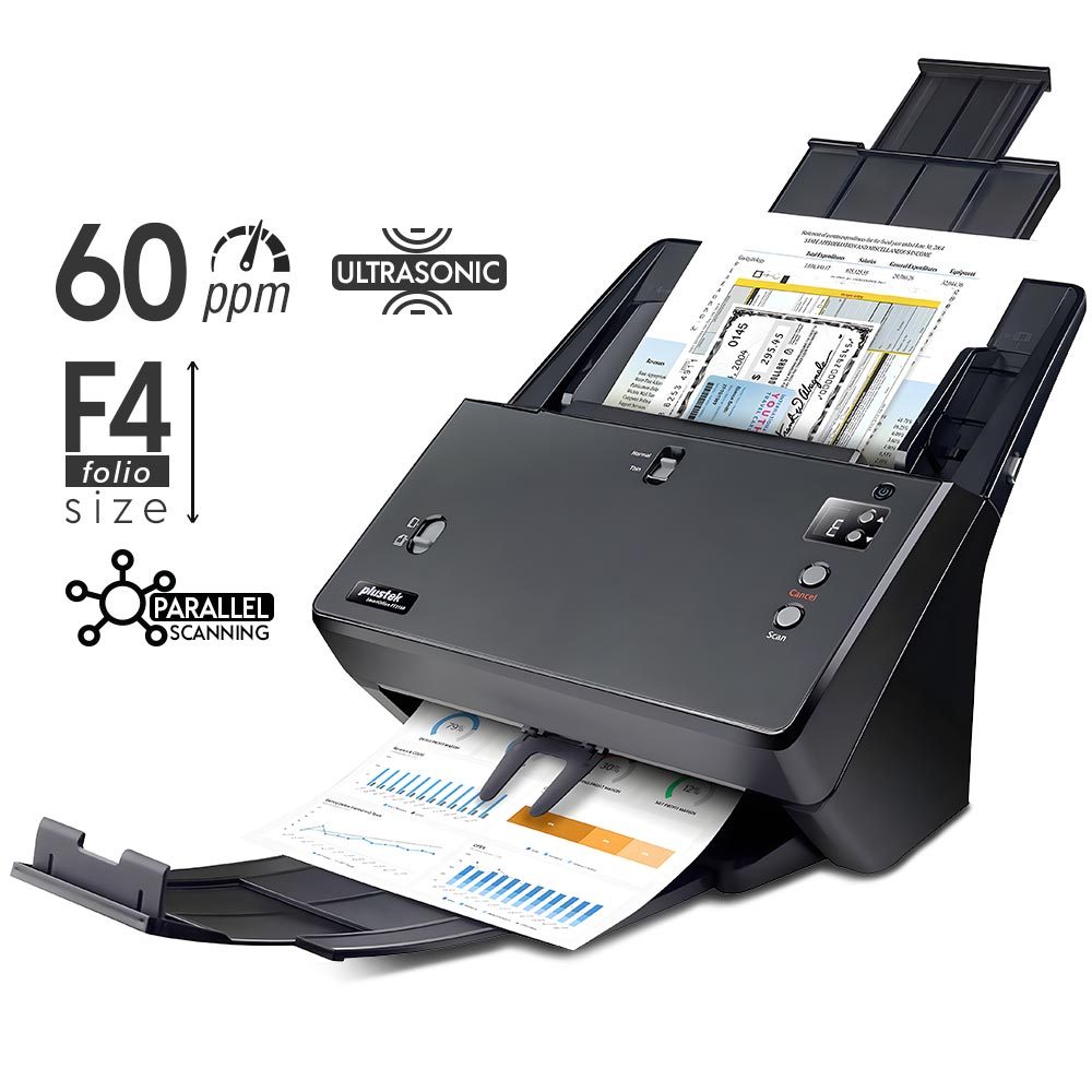 Jual Plustek Scanner SmartOffice PT2160 - 60 Lembar/menit (F4/Folio ...