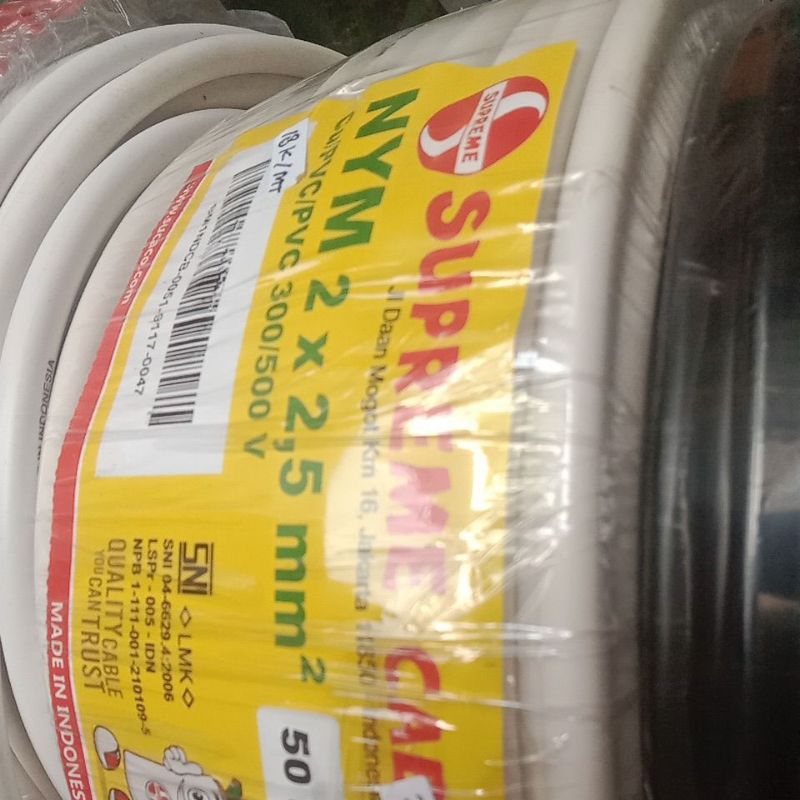 Jual Kabel NYM 2x2,5 50mtr Supreme | Shopee Indonesia