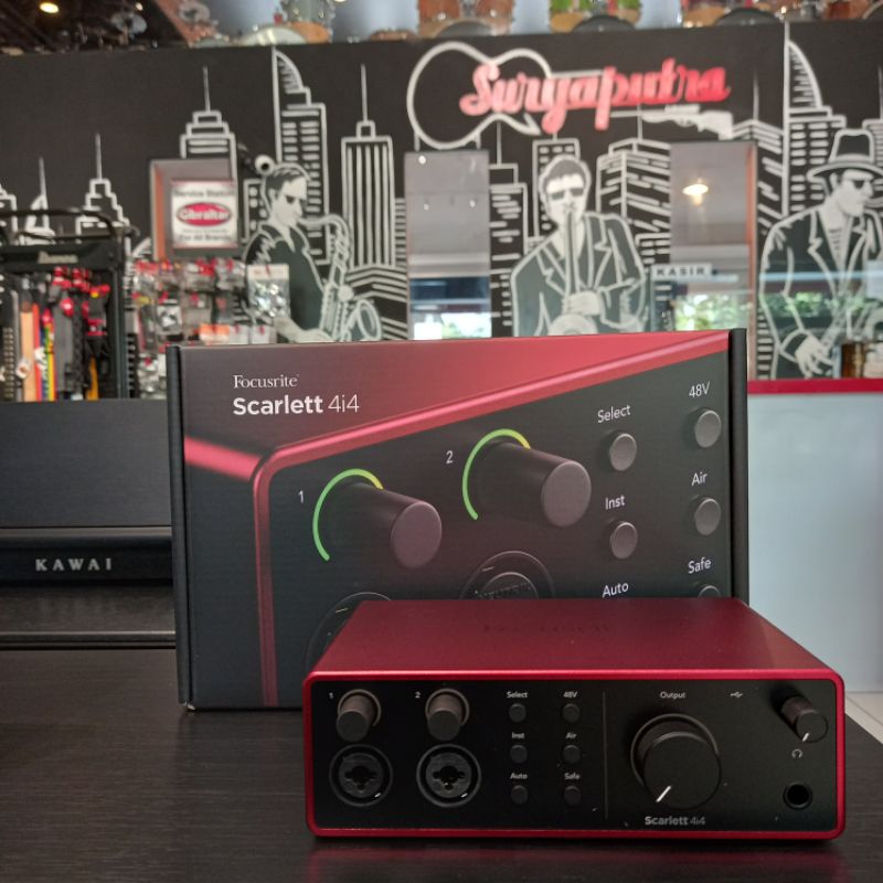 Jual Focusrite Scarlett 4i4 (4th Gen) Audio Interface | Shopee Indonesia