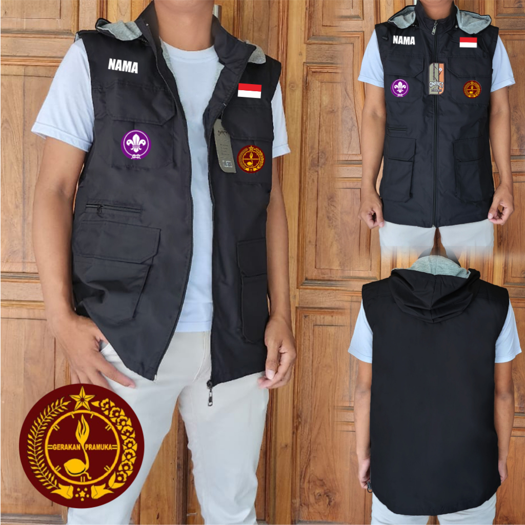 Jual JAKET ROMPI PRAMUKA TERBARU / ROMPI PRAMUKA PARASUT / ROMPI CUSTOM ...