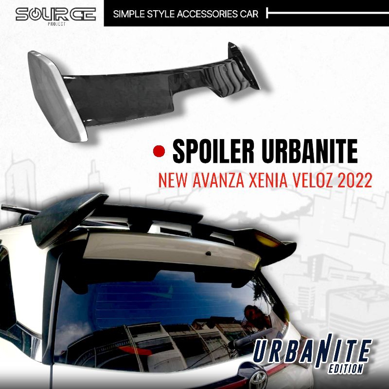 Jual REAR WING SPOILER URBANITE - NEW AVANZA XENIA VELOZ FACELIFT 2022 ...