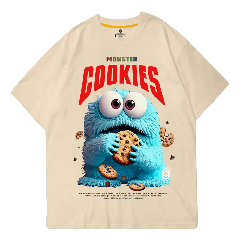 Jual O2 Essentials Kaos Oversize Premium Pria dan Wanita - Monster ...