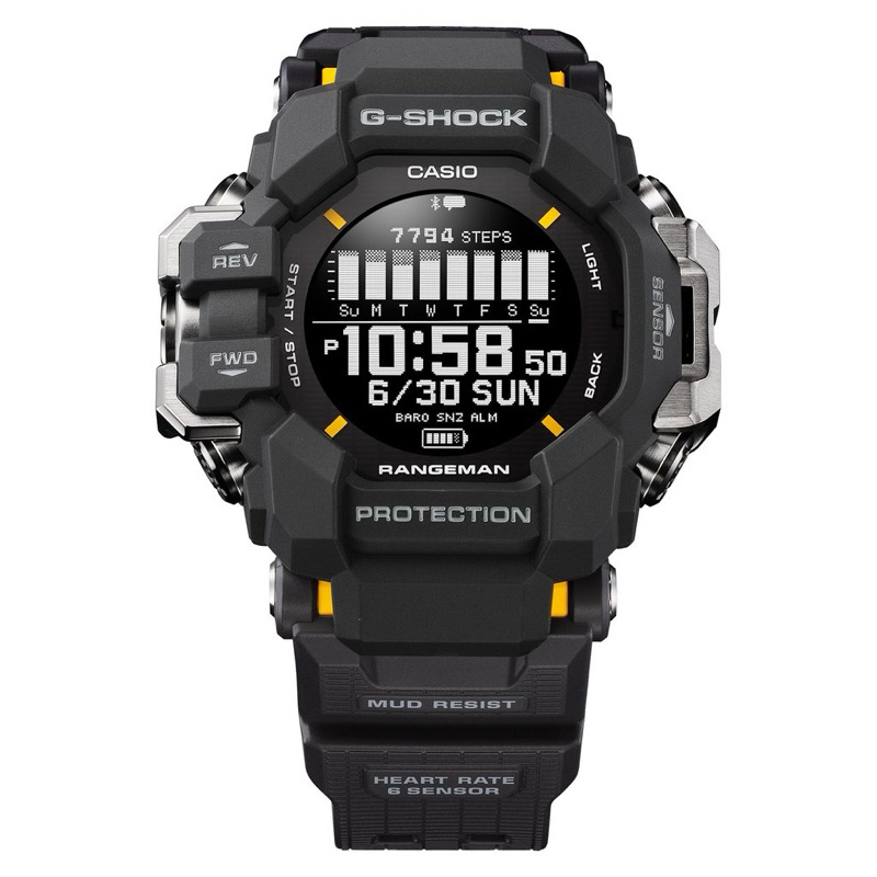 Jual Casio Gshock New Rangeman Smartwatch GPR H1000-1 / GPRH1000-1 ...
