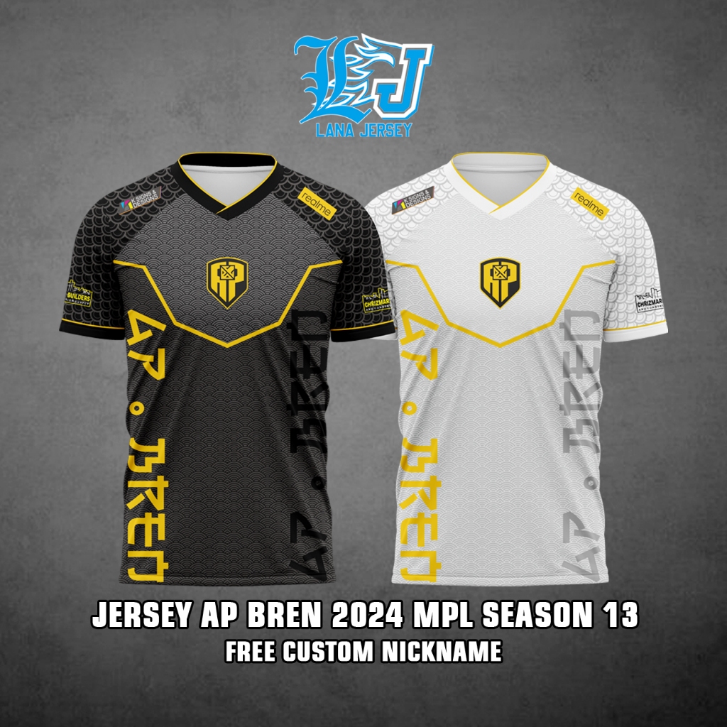 Jual JERSEY AP BREN 2024 MPL PH SEASON 13 TERBARU ( free custom ...
