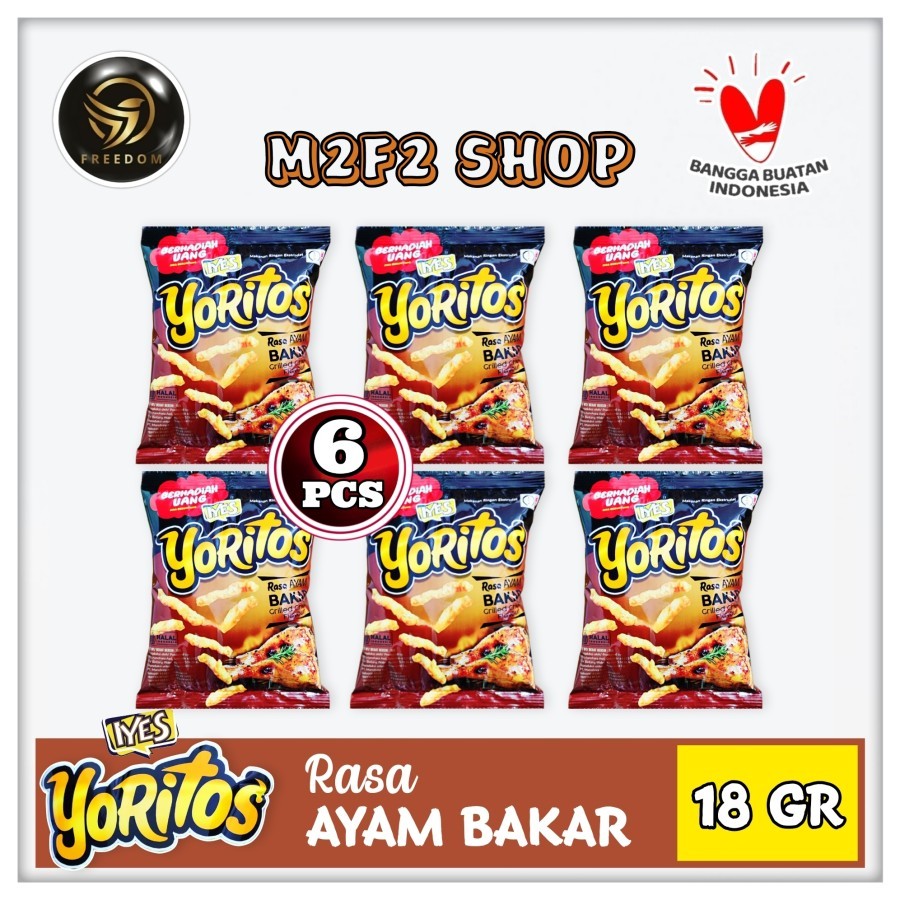 Jual Iyes Snack Yoritos Grilled Chicken Flavour | Camilan Rasa Ayam ...