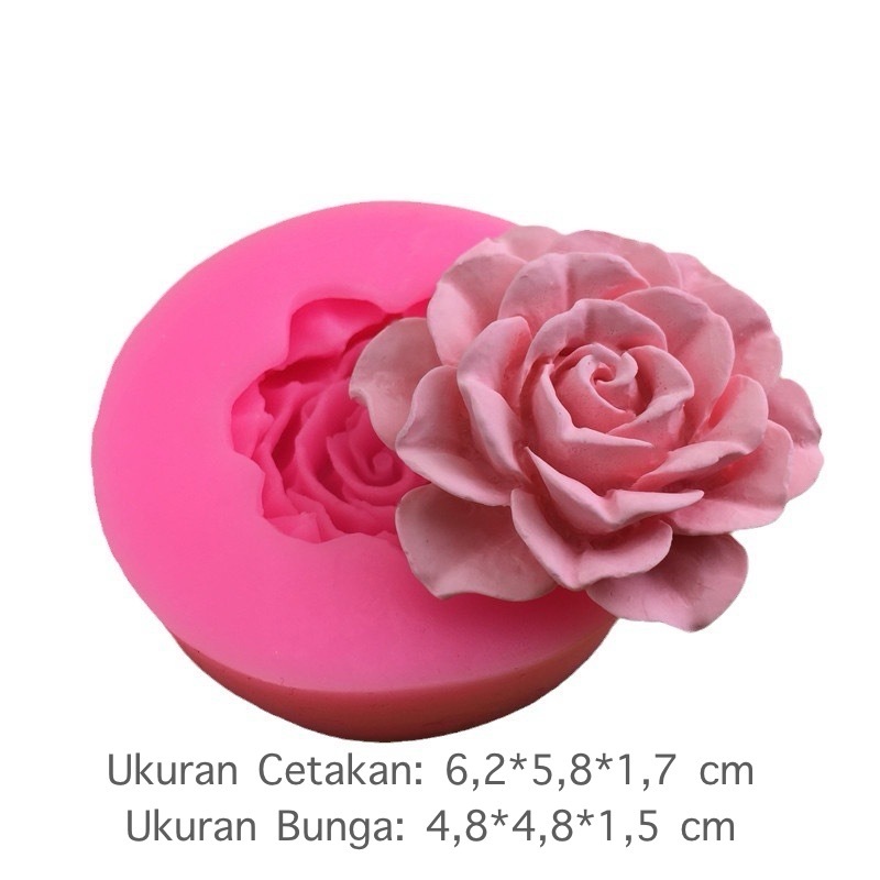 Jual Cetakan Puding Fondant Silikon Bunga Daun Flower Silicone Mold ...