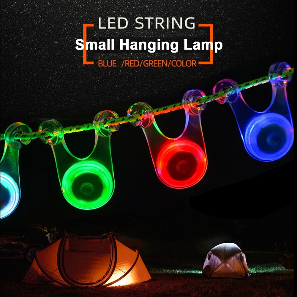 Jual Lampu hias LED lampu tali tenda hanging signal light camping ...