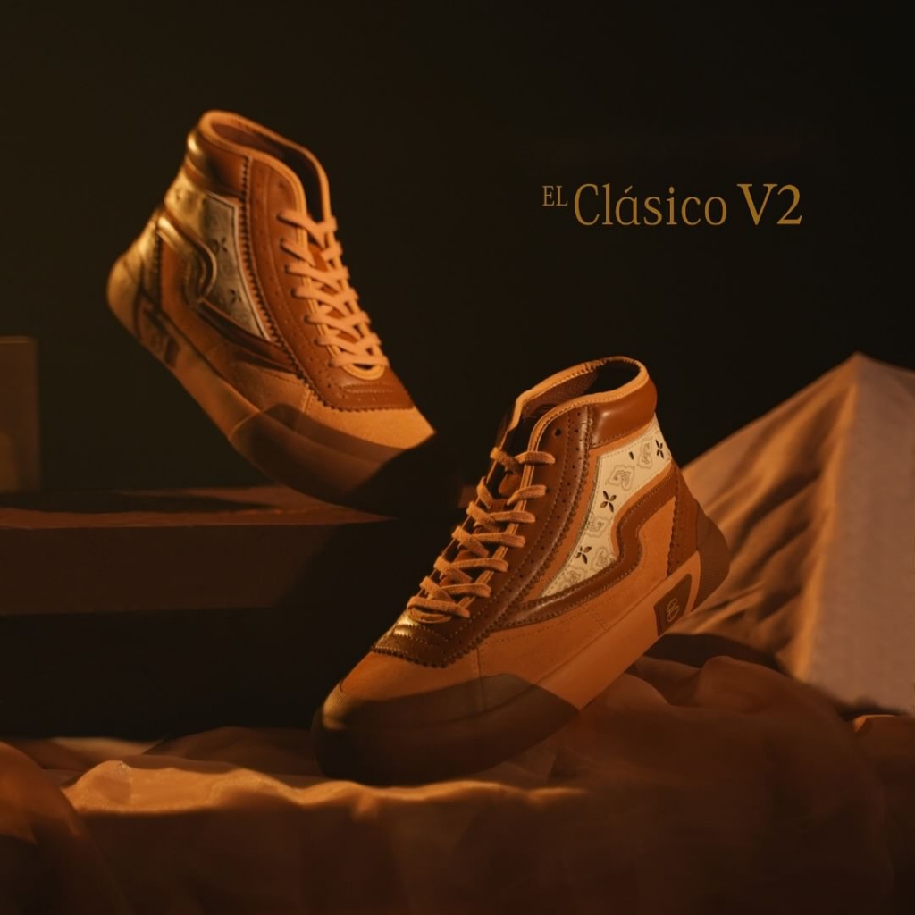 Jual Sepatu Patrobas El Clasico V2 / EVOS White Sneakers High & Low ...