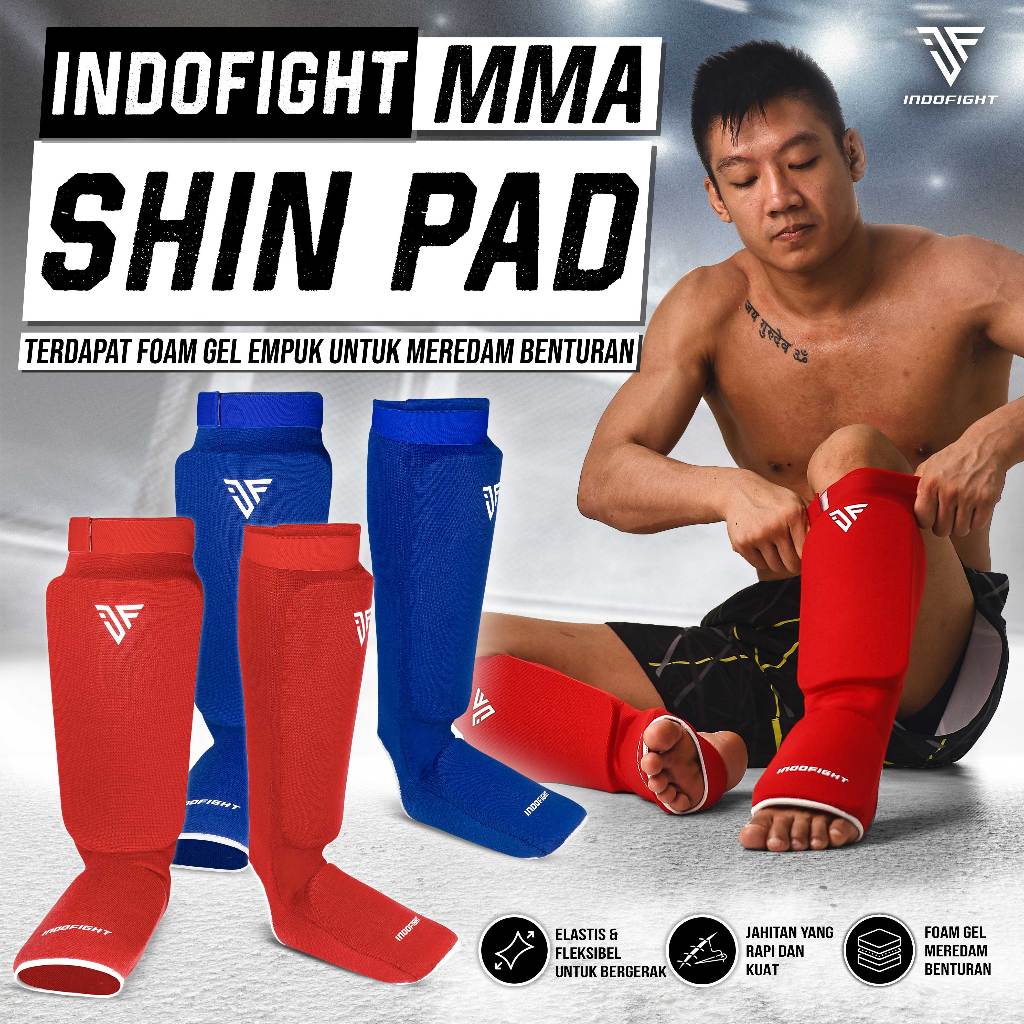 Jual Shin Guard MMA Indofight Pelindung Kaki MMA Shin Guard MMA Dekker ...