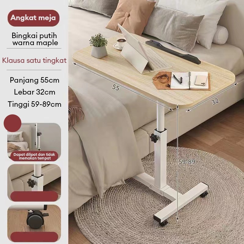 Jual Meja Laptop Lipat Adjustable Adjustable Portable Movable Laptop ...