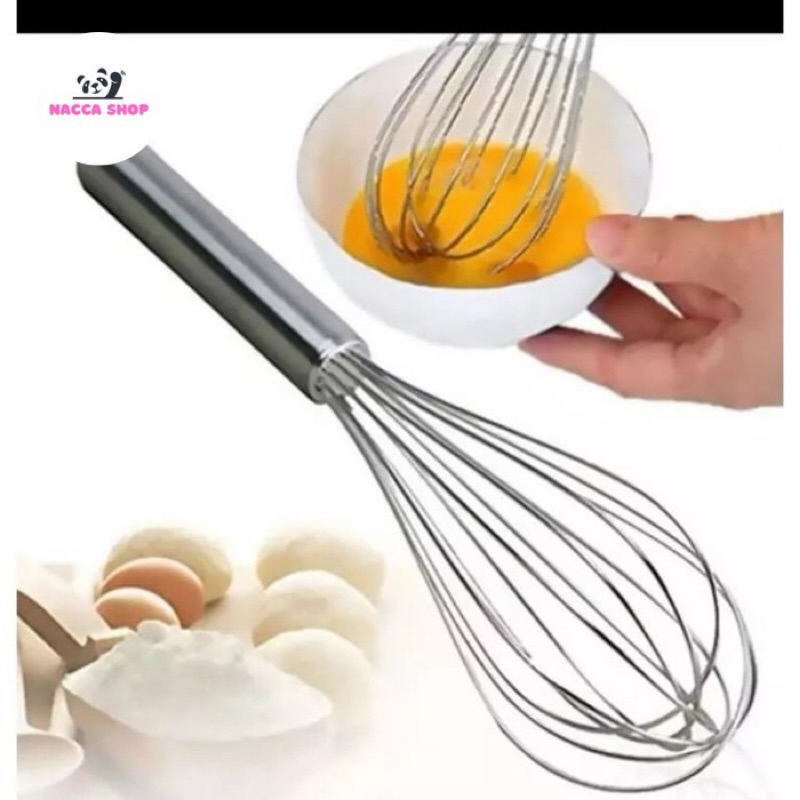 Jual Kocokan Telur Balon Ballon Pengocok Egg Whisk Kocok Kue Stainless ...