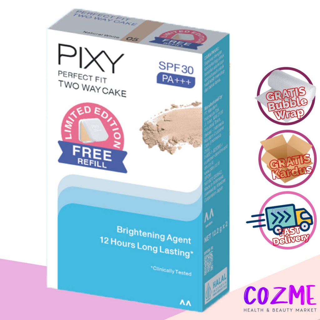 Jual PIXY Perfect Fit Two Way Cake Limited Edition 05 Natural White ...