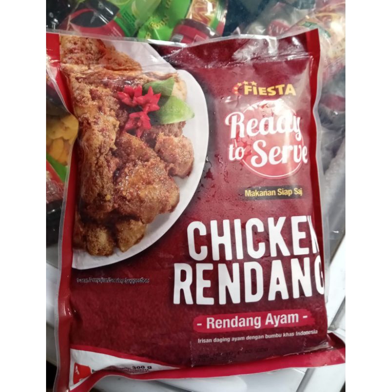 Jual fiesta ready to serve chicken rendang 300gr | Shopee Indonesia
