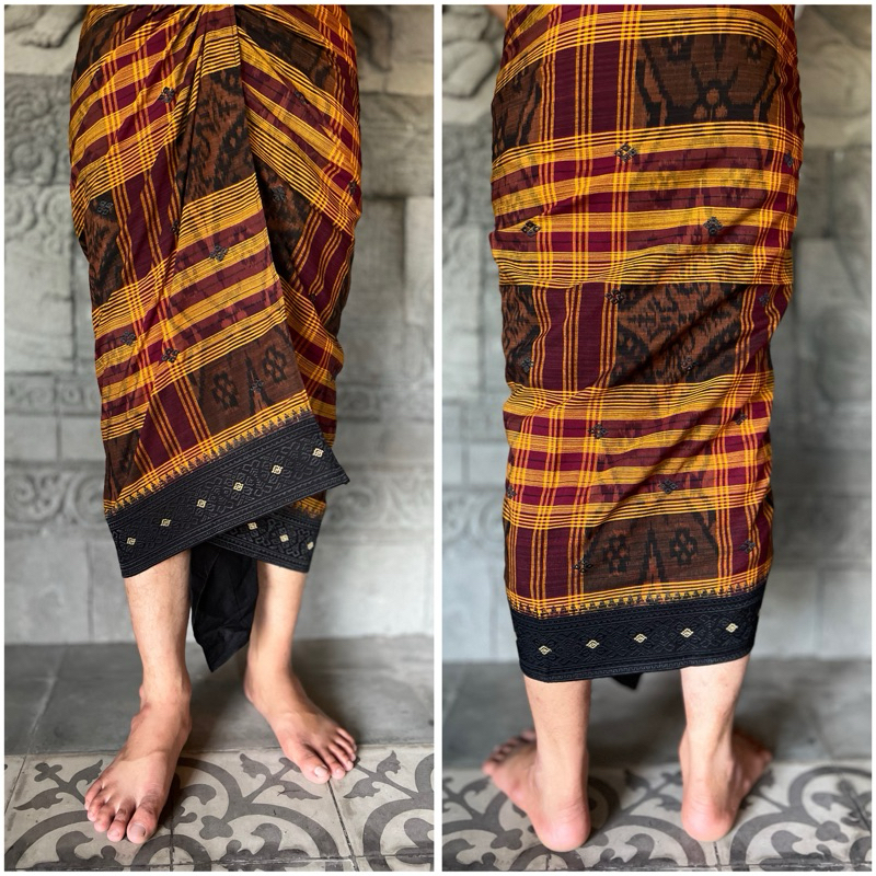 Jual SAPUT ENDEK KUNING / PAKAIAN ADAT BALI | Shopee Indonesia