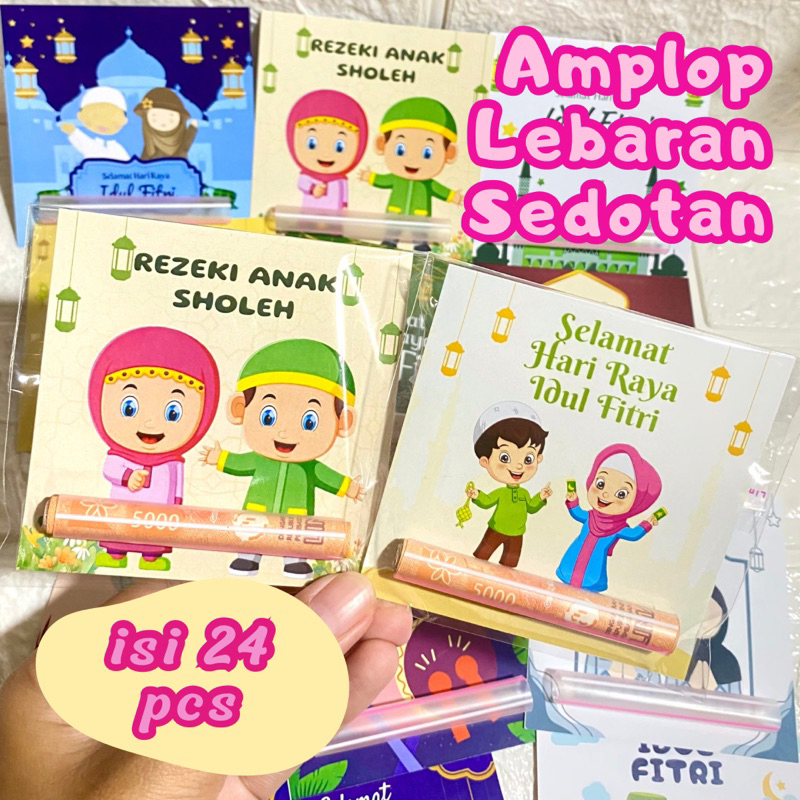 Jual AMPLOP LEBARAN SEDOTAN ISI 24 | AMPLOP LEBARAN VIRAL | AMPLOP IDUL ...