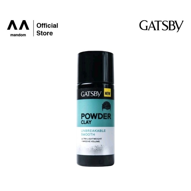 Jual GATSBY Powder Clay Unbreakable Smooth 20g Penata Rambut Bentuk ...
