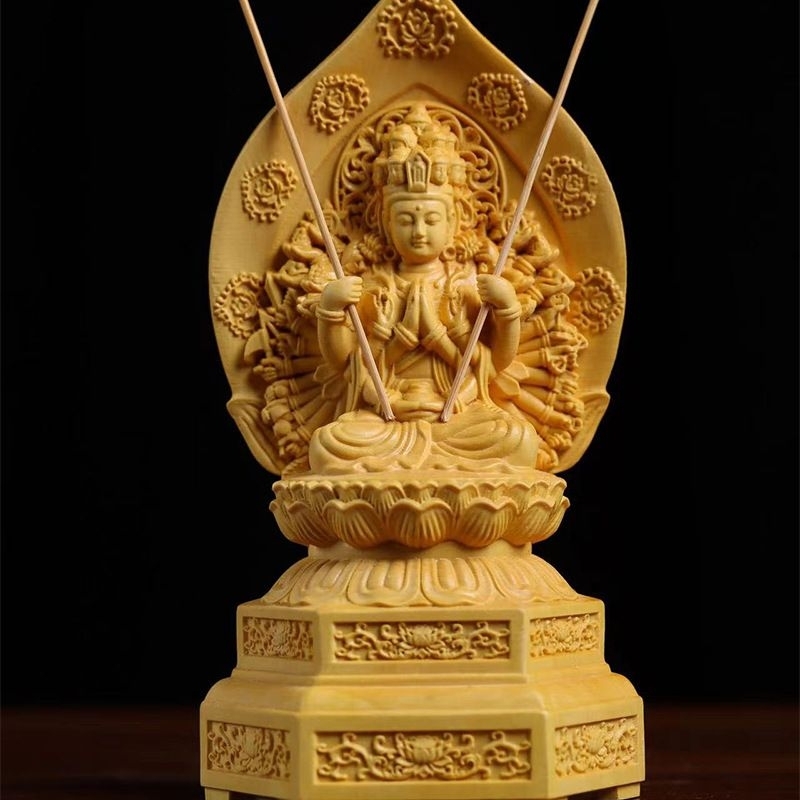 Jual Kwan im 1000 tangan / Qian Shou Guan Yin ( duduk ) | Shopee Indonesia