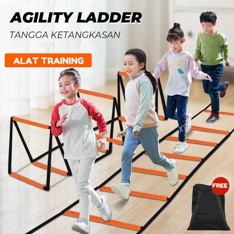 Jual Agility Ladder 4,6,8 Meter /Tangga Tali Nilon Untuk Latihan ...