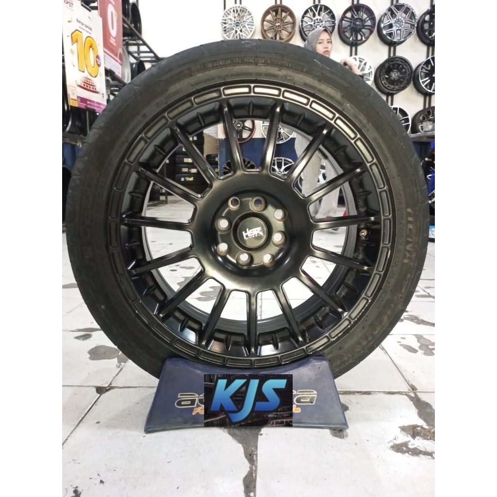 Jual Velg Racing Second Rally Look HSR Arrow Ring 17 Pcd 4x100 4x114 Ban R17 Buat Jazz Yaris ...