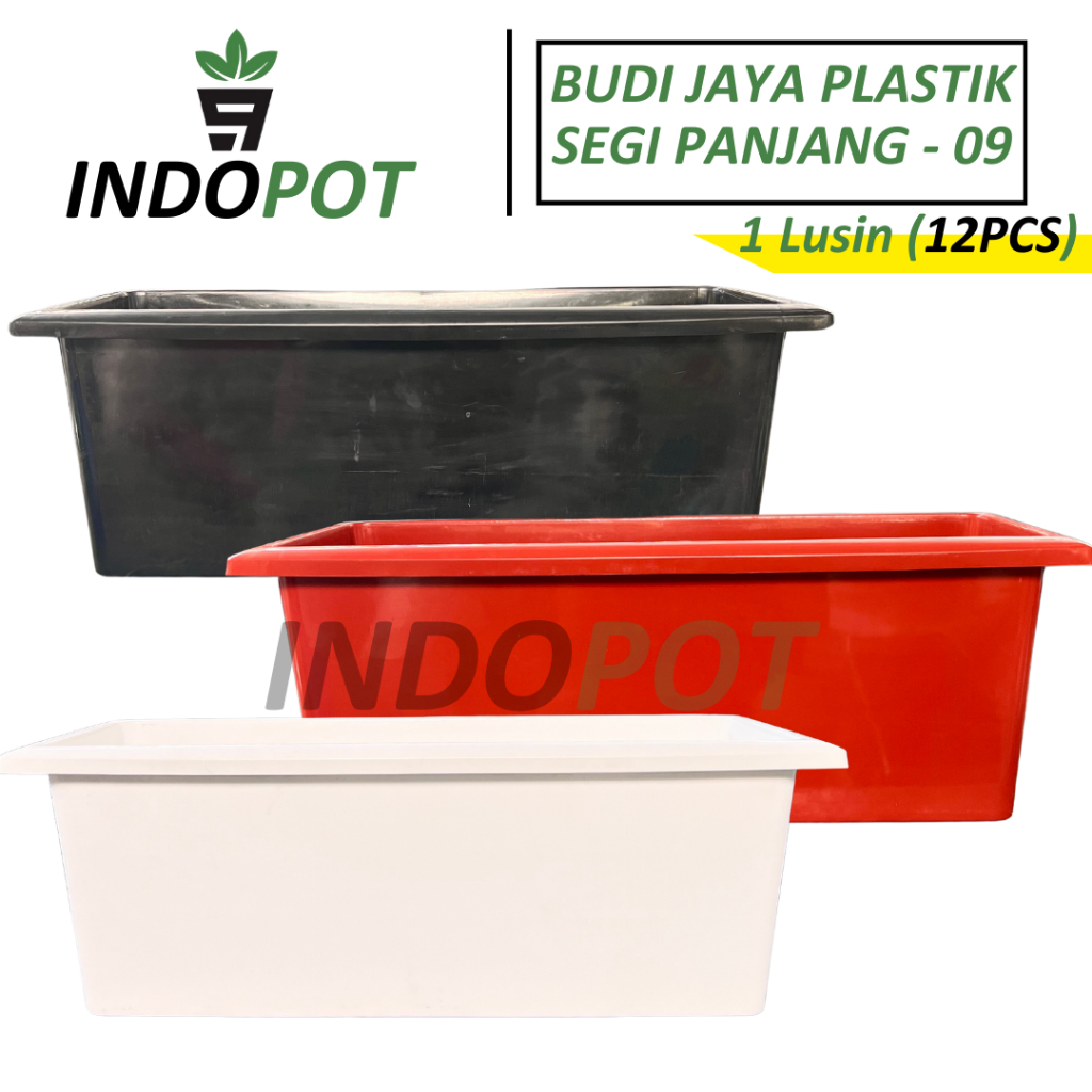 Jual (12PCS) Pot Besar Segi Panjang SGP-09 Ukuran 65cm Pot Bunga ...