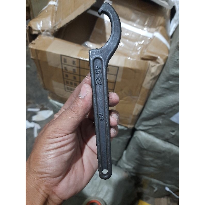 Jual WISTA SPANNER / HOOK KUNCI KOMSTIR 45-52 MM KUNCI KAIT BAHAN COR ...