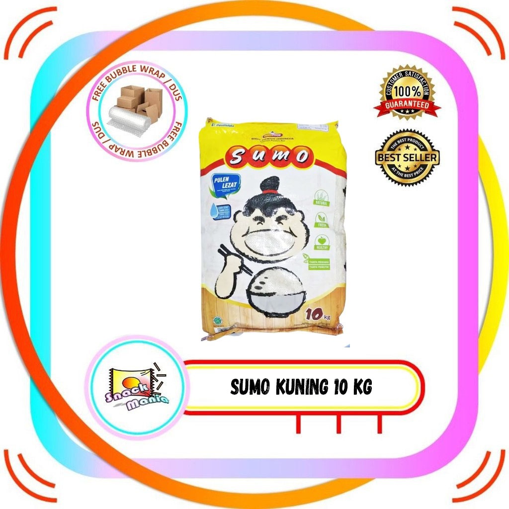 Jual Beras Premium Sumo Kuning ~ 10 kg Super Rice | Shopee Indonesia