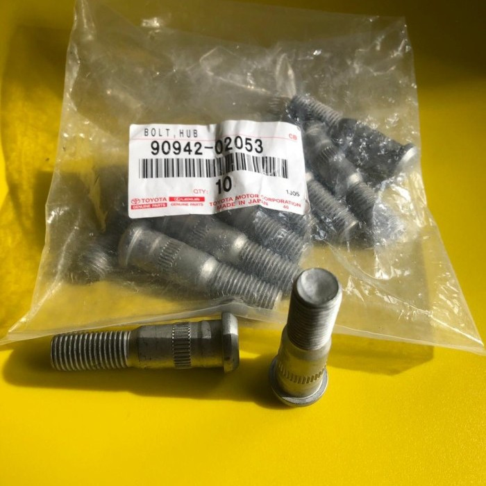 Jual baut roda landcruiser hardtop 2f original 90942-02053 | Shopee ...