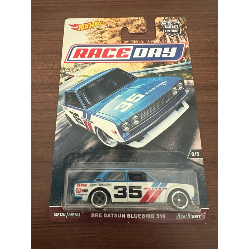 Jual (CHASE CAR) HOTWHEELS BRE DATSUN BLUEBIRD 510 RACE DAY CAR CULTURE ...