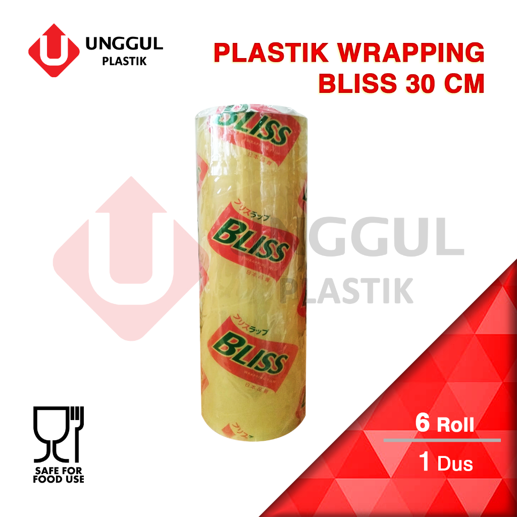 Jual PLASTIK WRAPPING BLISS 30 CM / DUS | Shopee Indonesia