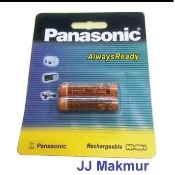 Jual Baterai Telp Wireless Panasonic AAA 830mah isi 2pc - Phone ...