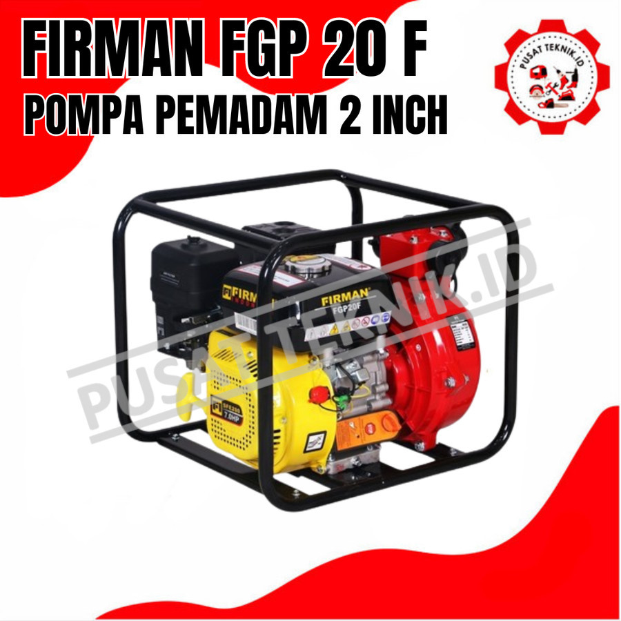 Jual FIRMAN FGP20F POMPA PEMADAM KEBAKARAN 2INCH FGP 20 F 6.5HP | Shopee Indonesia
