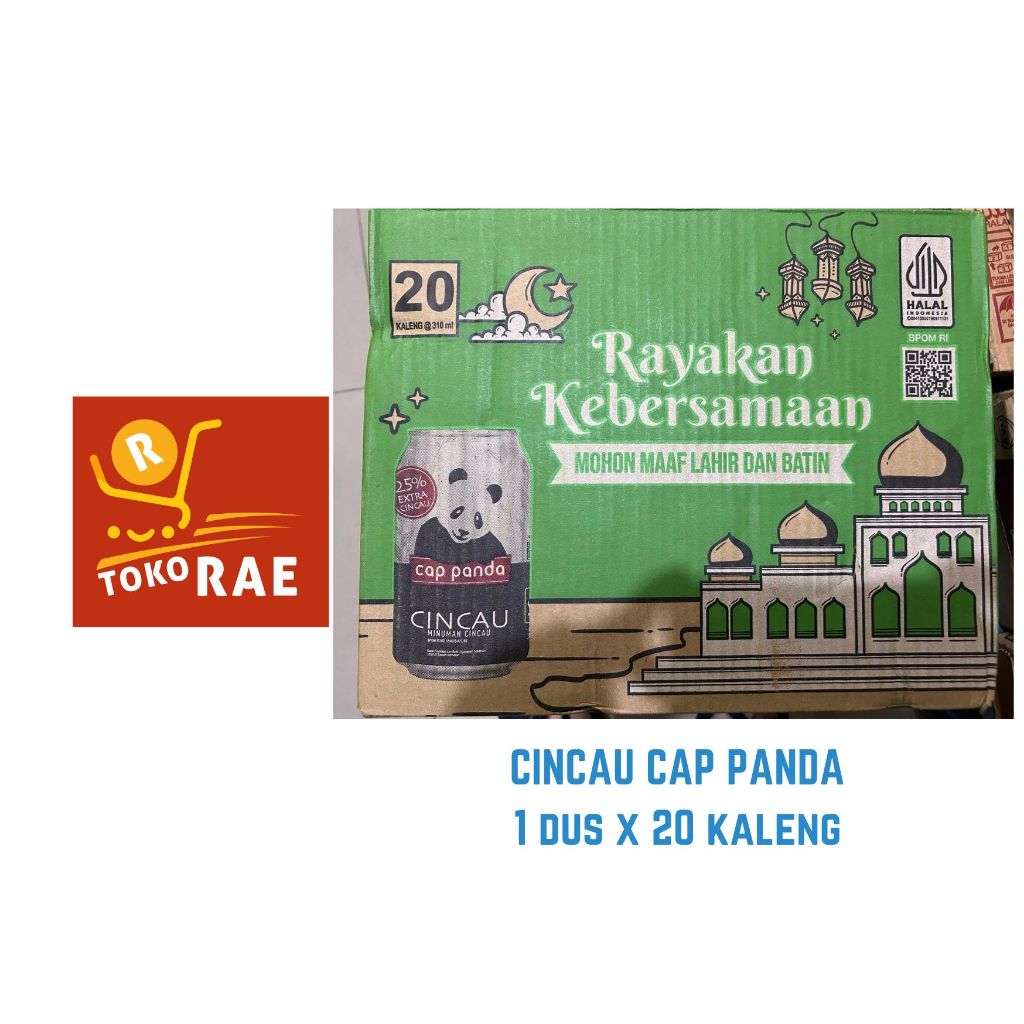 Jual CINCAU CAP PANDA KALENG UK.310ML 1 DUS ISI 20 | Shopee Indonesia